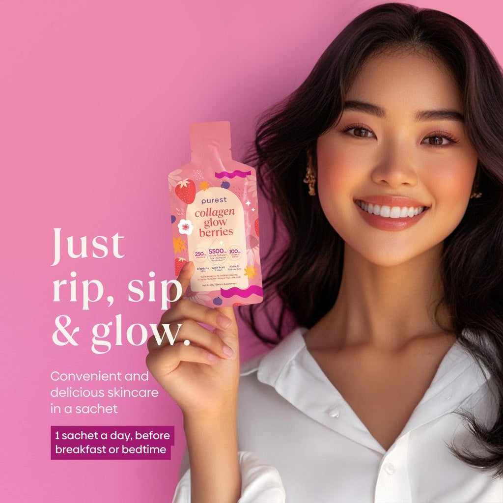 Collagen Glow Berries | Award-Winning Collagen Drink – The Purest Co (PH)