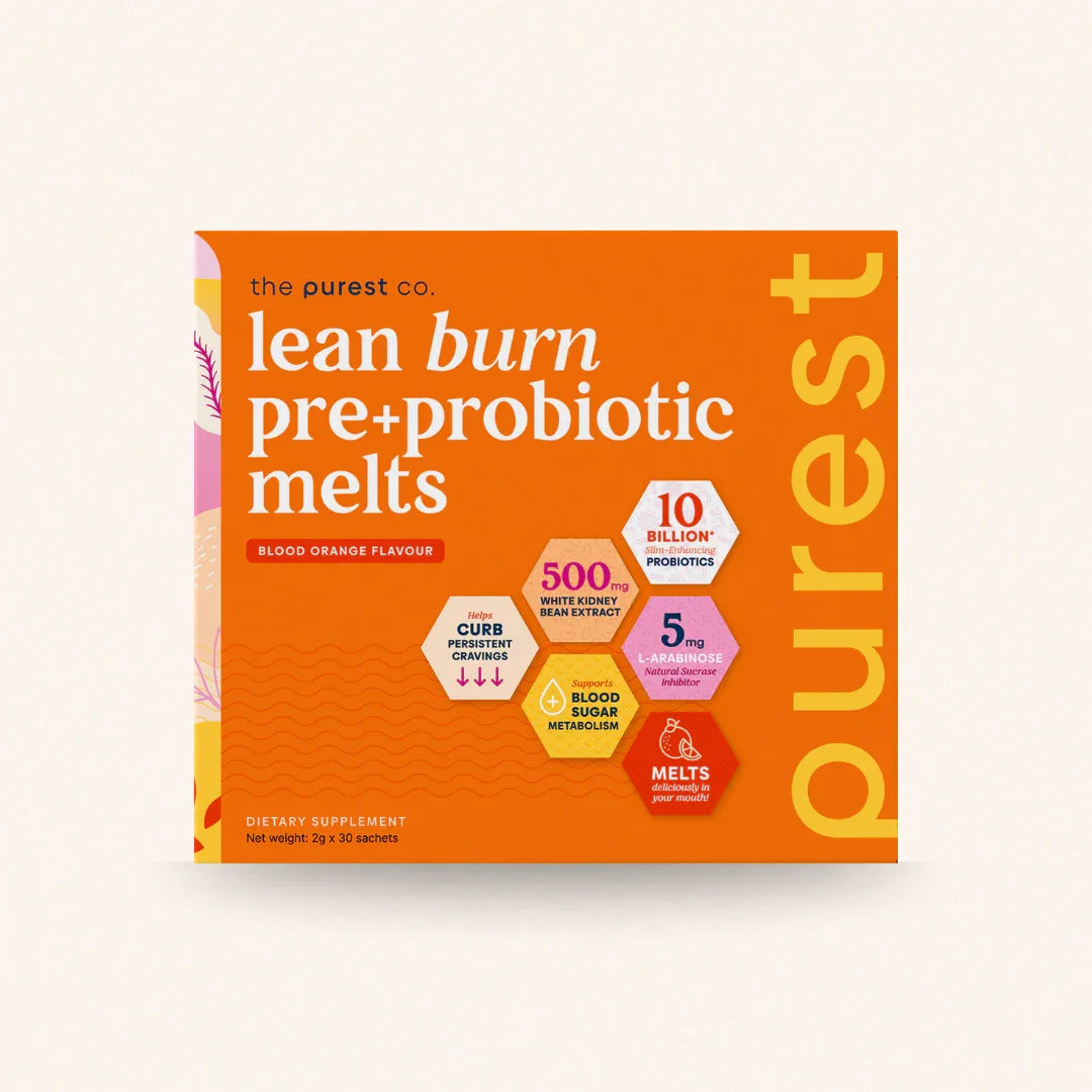 Lean Burn Pre+Probiotic Melts – The Purest Co (PH)