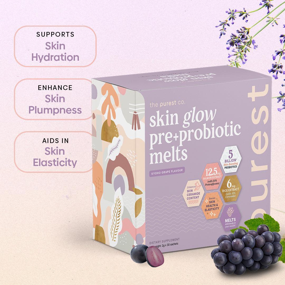 Skin Glow Pre+Probiotic Melts – The Purest Co (PH)